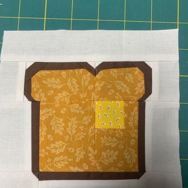 Toast With Butter Breakfast Food Quilt Block PDF Pattern - Includes ...