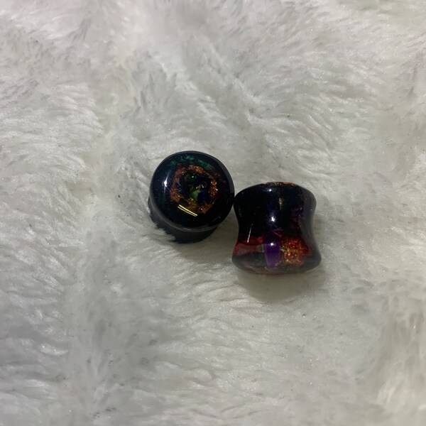 Teardrop Jade Plugs Drop Shaped Nephritis Gemstone Plug Double Flare ...