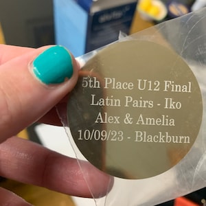 Personalised Trophy Engraving Plate 50mm X 25mm - Etsy