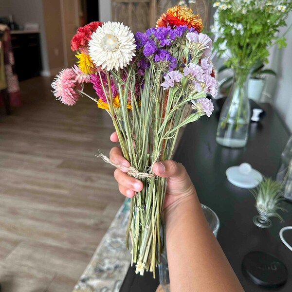 Dried Flower Box, Dried Flower Stems, DIY Wedding Decor, Vase Filler ...