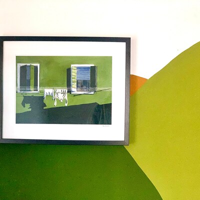 Crown Prince Squash, Pen and Ink Still Life Print, Fine Art Print ...