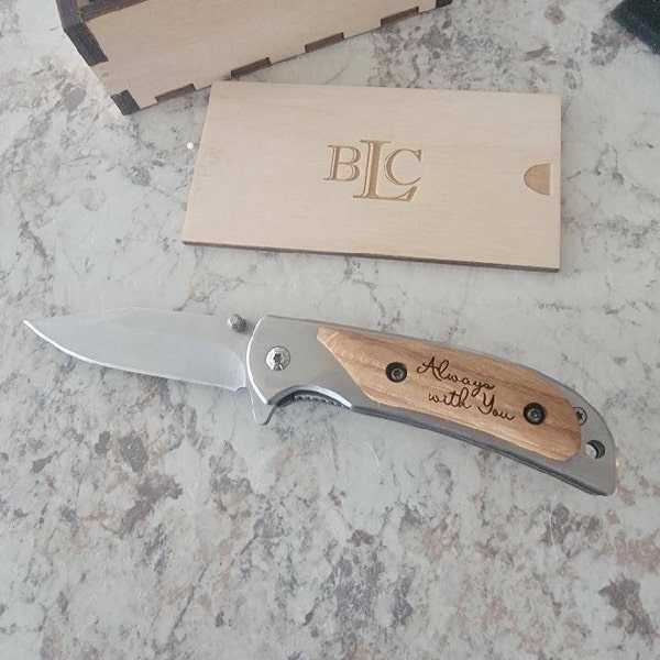 Personalized Engraved Knife Custom Pocket Knife Engraved Pocket Knife ...