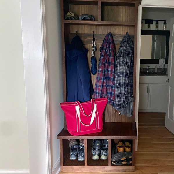 Traditional Style Hall Tree | Mudroom/entryway/hall/laundry Furniture ...