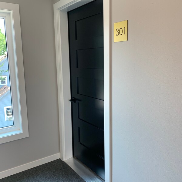 Square House Number Sign. Custom Apartment Numbers. Hotel Room Numbers ...