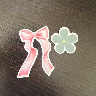 Bows Sticker for Phone Stickers Kindle Stickers for Girl Bow Journal ...