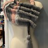 Keyhole Scarf KNIT PATTERN Beautiful Scarf Gift for Her Crochet Scarf ...