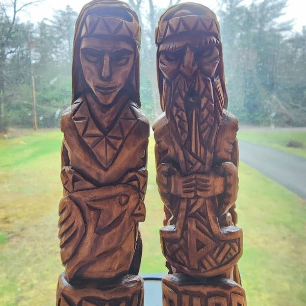 Thor Statue. Idol of Thor. Mjolnir. Thor Statue. Norse Pantheon ...