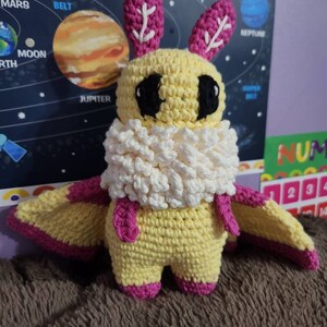 Crochet Rosy Maple Moth Pattern English Amigurumi Pattern digital ...
