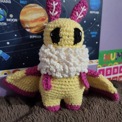 Crochet Rosy Maple Moth Pattern English Amigurumi Pattern digital ...
