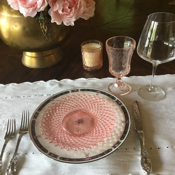 Gibson Everyday Palm Tree Design Plate, 8 1/4 Inch Salad, Tropical ...