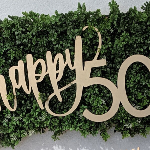 24"- 1/4 Thick Laser Cut Name Sign / Custom Wood Name / Laser Cut ...