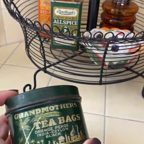 Vintage Dovetailed Wood Starch Crate T. Kingsford & Sons Silver Gloss ...