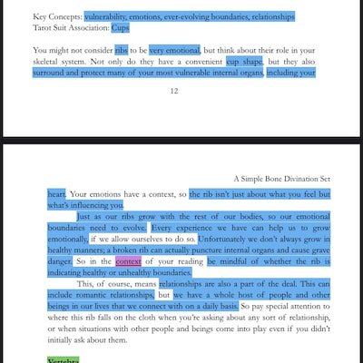 Pocket Osteomancy: A Simple Bone Divination Set PDF EBOOK Book by Lupa ...