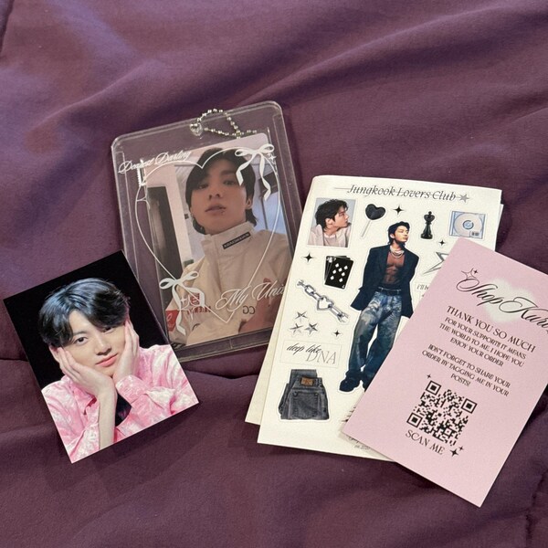 The Fake Love Collection Collect Book, Photocard Holder, Acrylic ...