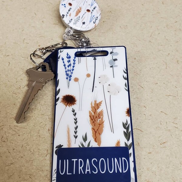 Custom Badge Buddy - BOHO Badge Buddy - Modern Badge Buddy - Marker ...