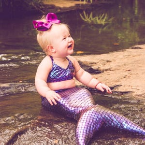 Infant/toddler Mermaid Tails for Playtime Great for Photoshoots ...