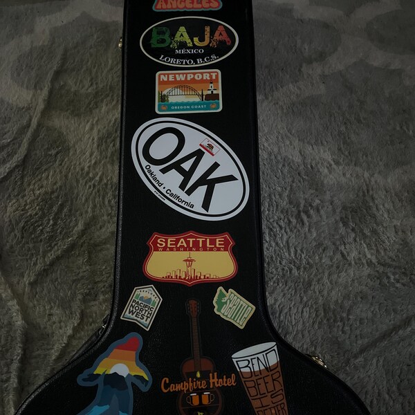 O'ahu, Hawaii Island Sticker | Aloha | Sunset | Waikiki | North Shore ...