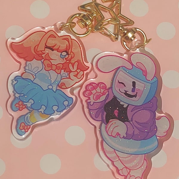 The Walten Files - Acrylic Keychains - Bon, Banny, Sha, Boozoo, Billy ...