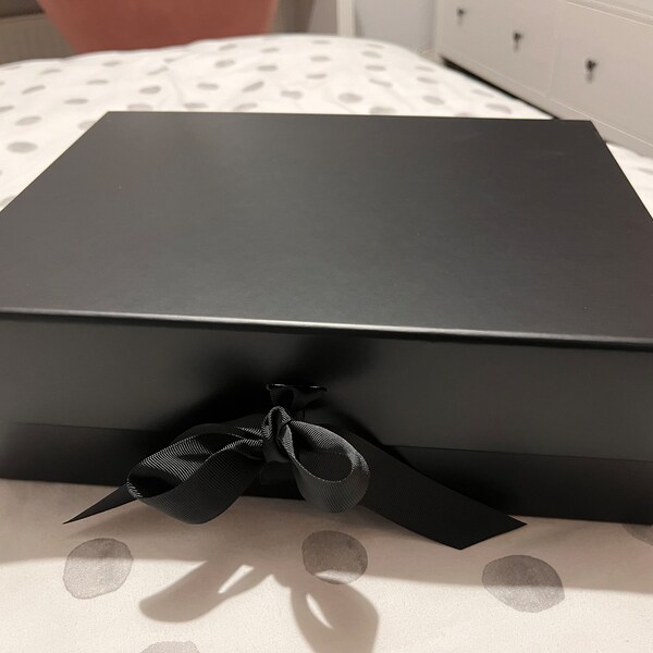 Luxury Red Gift Box With Ribbon Christmas Gift Box Proposal Gift Box ...