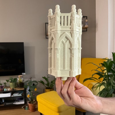 Gothic Tower Stackable Moss Pole Stls for 3D Printing, Plant Totem ...