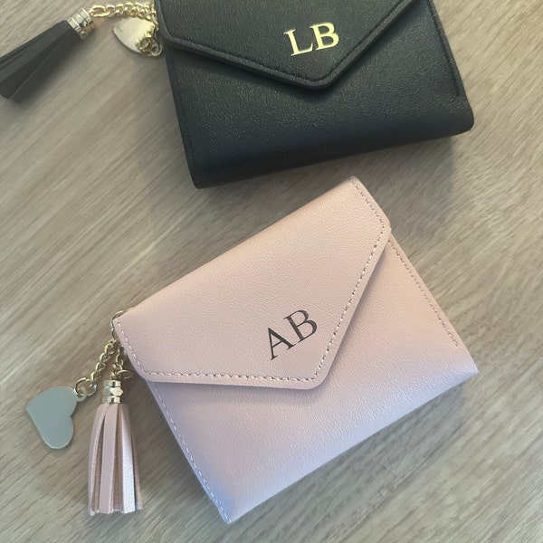 Personalised Notebook: Hand Stamped Initial Journal | A5 PU Leather ...