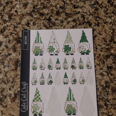 Gnome Planner Stickers Watermelon Truck Gnomes - Etsy