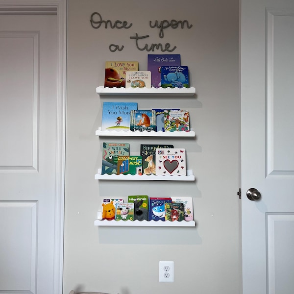 Curved Pastel Colours Storytime Wall Sign for Nursery , Kids Room ...