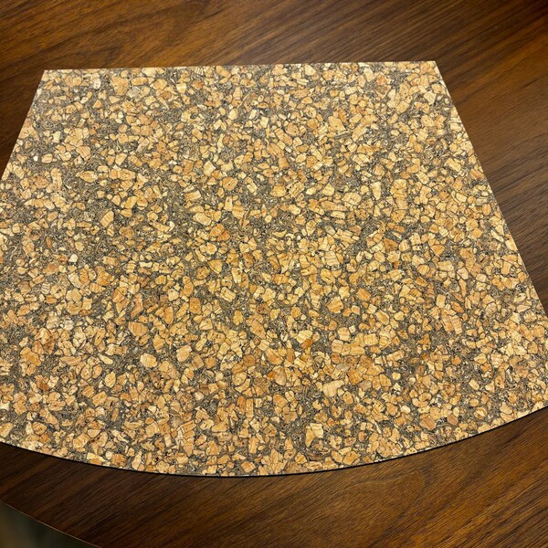 Portugal Cork Table Mats Placemats Set, Rectangular, Stain Heat Water ...