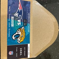 PERSONALISED Football Team Colours Ticket Sports Special Present Gift ...