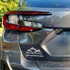 Mountain Range Decal - Multiple Colors and Sizes Available - Car Decal ...