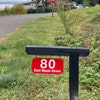 12x6 Reflective Custom Address Sign - Etsy