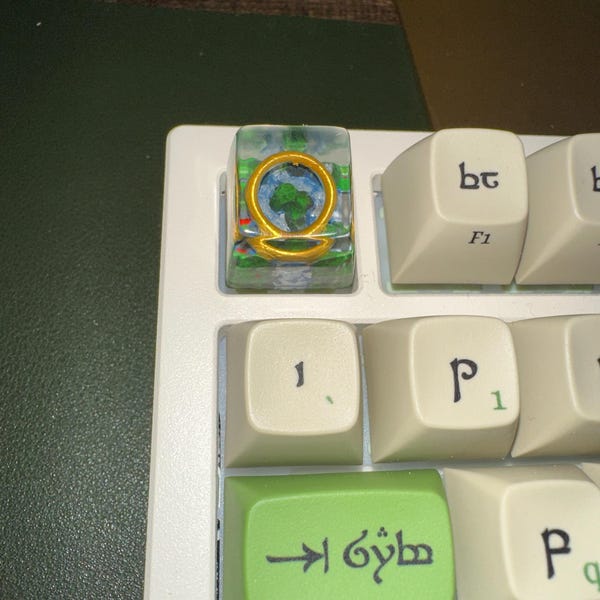 Adventure Time Artisan Keycap, Artisan Keycap, Keycap Finn the Human ...