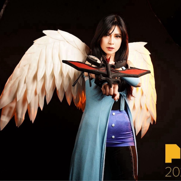 Husk Wings, Black, Red Angel Wings Costume, Hazbin Hotel, Cosplay - Etsy