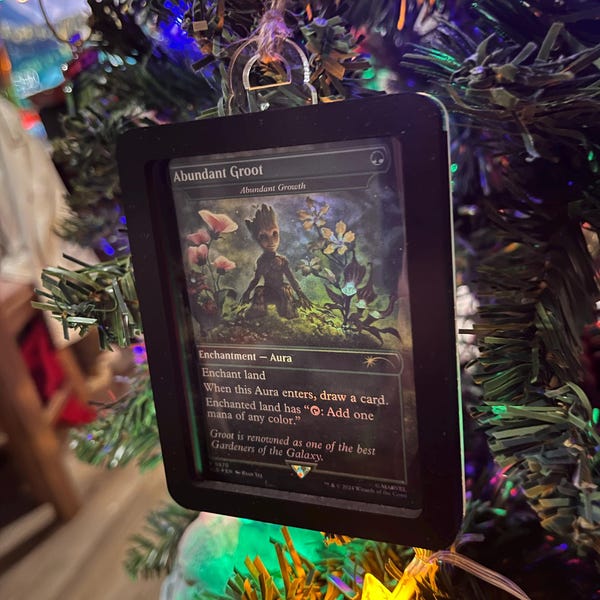 Card Display Ornament | Mtg Fans | RPG | TTRPG | Magic the Gathering ...