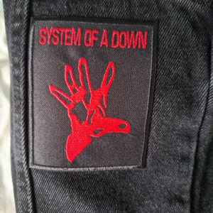 System of A Down Patch / Heavy Metal Music Patch / Sew or Iron on ...