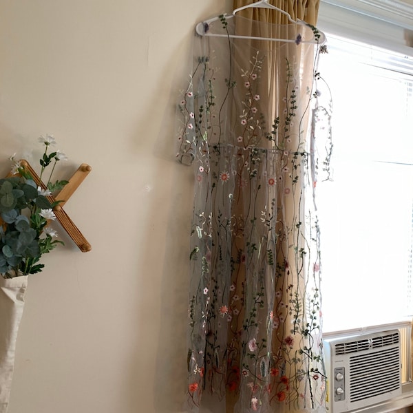 Sheer Robe | Long Jacket | Ruffle Dress | Loose Transparent Tulle Coat ...