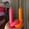 Double Twisted Candle Bending Candles Bendy Candles Twisted Candle ...