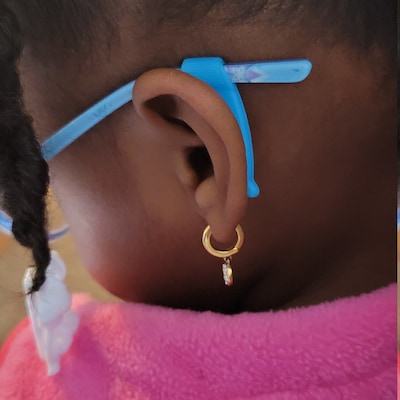 Blue Stay Puts Ear Lock for Kids Glasses or Adult Glasses to Prevent ...