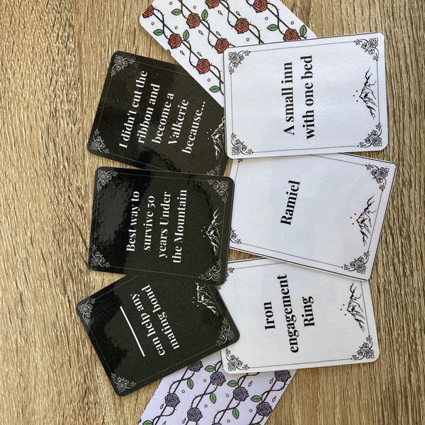 Cards Against ACOTAR | A Court of Thorn and Roses Games | ACOTAR Games ...