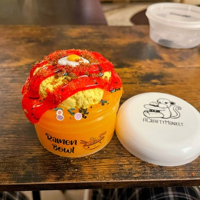 Ramen Bowl, DIY Slime, Ramen Slime, Jelly Slime, Jelly Creme Slime ...