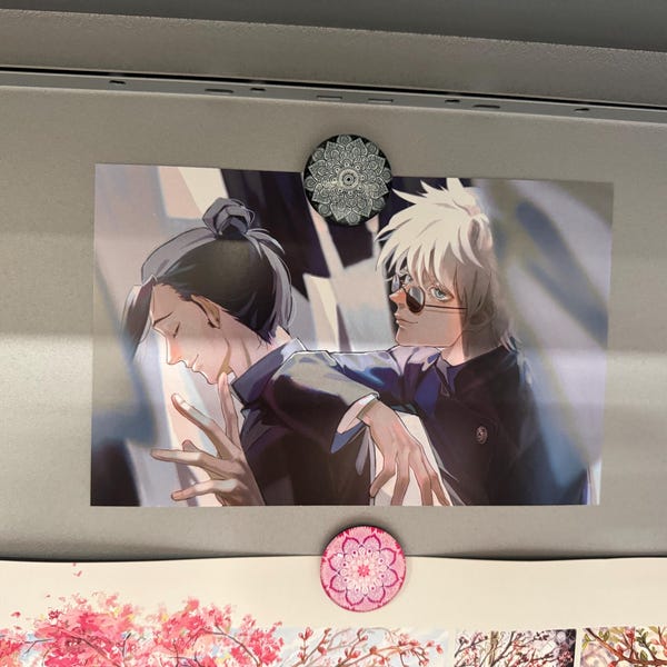 FREE SHIPPING | Gojo and Geto Poster | Jujutsu Kaisen | Fanart - Etsy