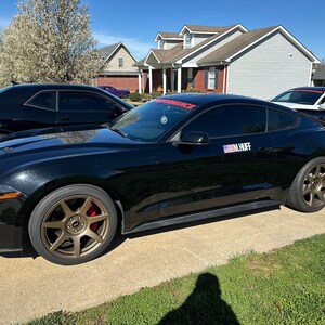 Rally Name and Flag Customizable Decal Sticker - Etsy