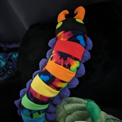 Rainbow Centipede Plush Centipede Toy Plush Bug Plush - Etsy