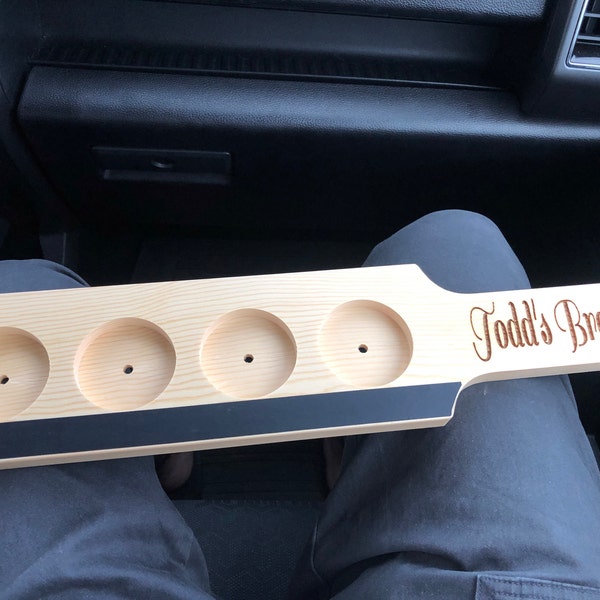 Custom Beer Tasting Flight, Personalized Beer Tasting Paddle, Wine ...