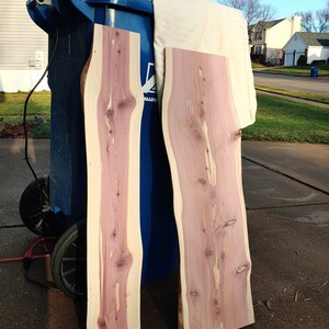 910 Wide Live Edge Aromatic Eastern Red Cedar Board | Etsy
