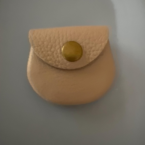 Small Leather Ring Purse| Ring Purse| Leather Ring Holder| Wedding Ring ...