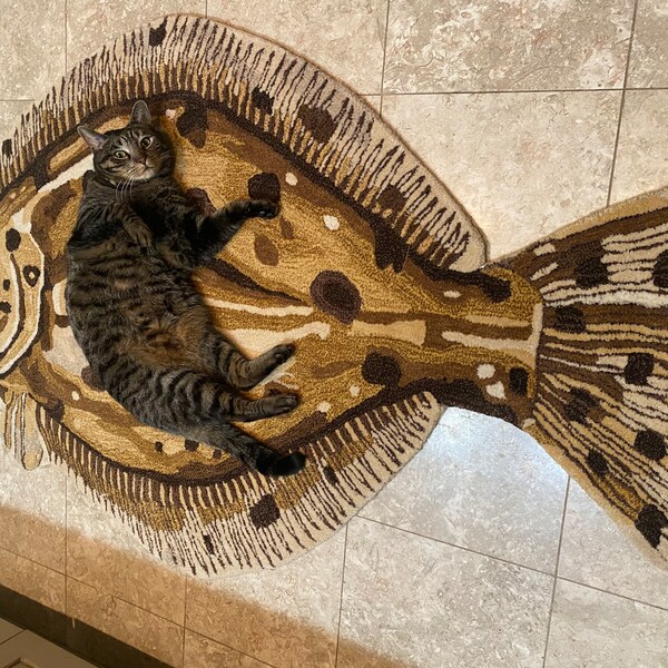 Redfish Rug - Etsy