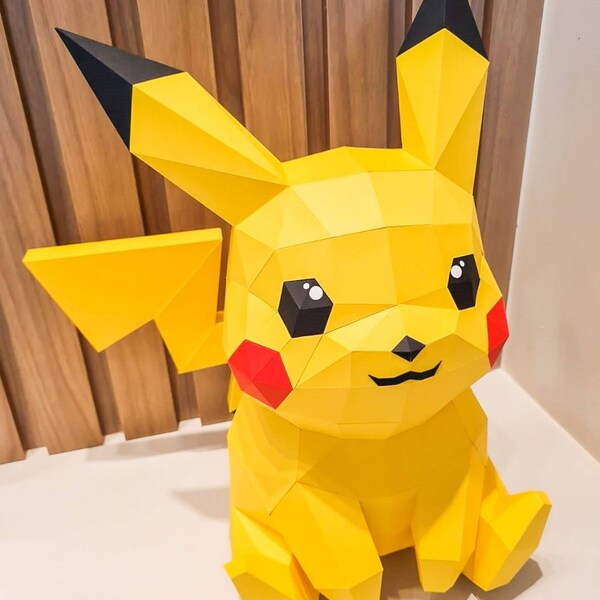 Papercraft Pooh Bear PDF, 3D SVG Cricut Template for Creating 3D Pooh ...