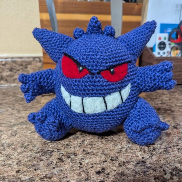 Gastly, Haunter & Gengar Crochet Pattern Bundle - PDF File - Etsy