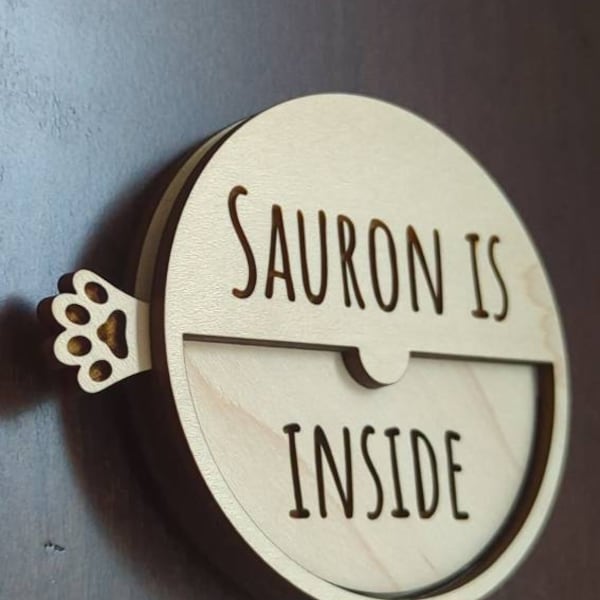 Fun Custom Swivel Sign for Kid's Bedroom Door Do Not Enter Personalized ...